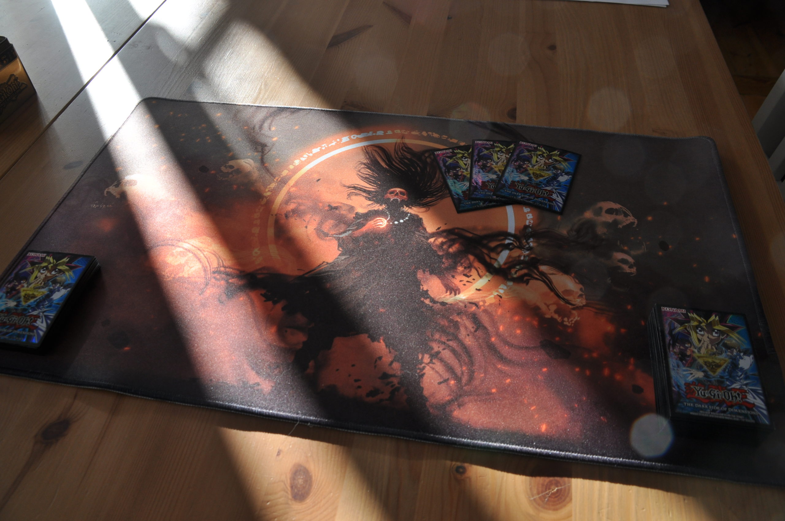 Playmat Cursed Wizzard (Jetzt mit FOIL Zonen) | Custom Playmat